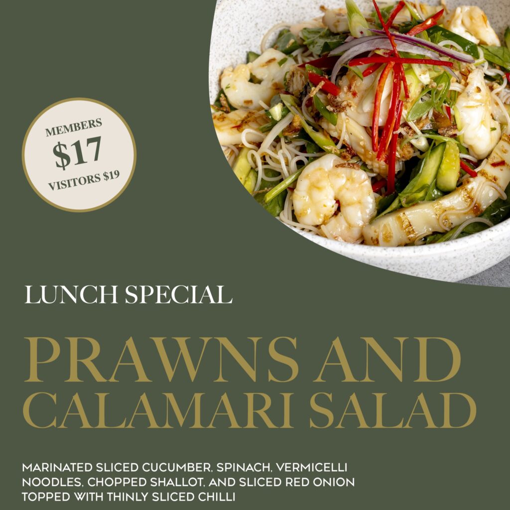 PRAWNS AND CALAMARI SALAD - Brighton Lakes