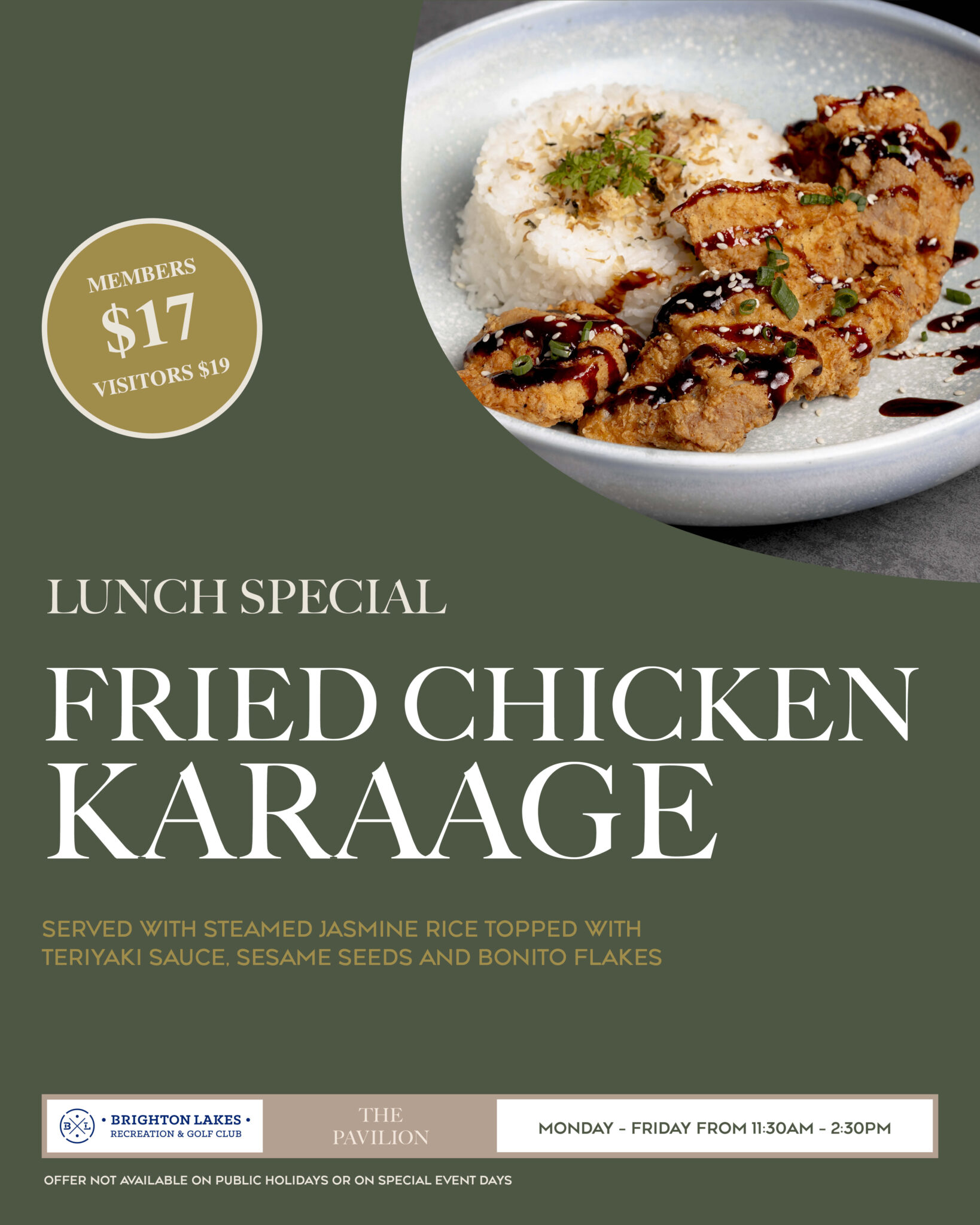 Fried Chicken Karaage - Brighton Lakes